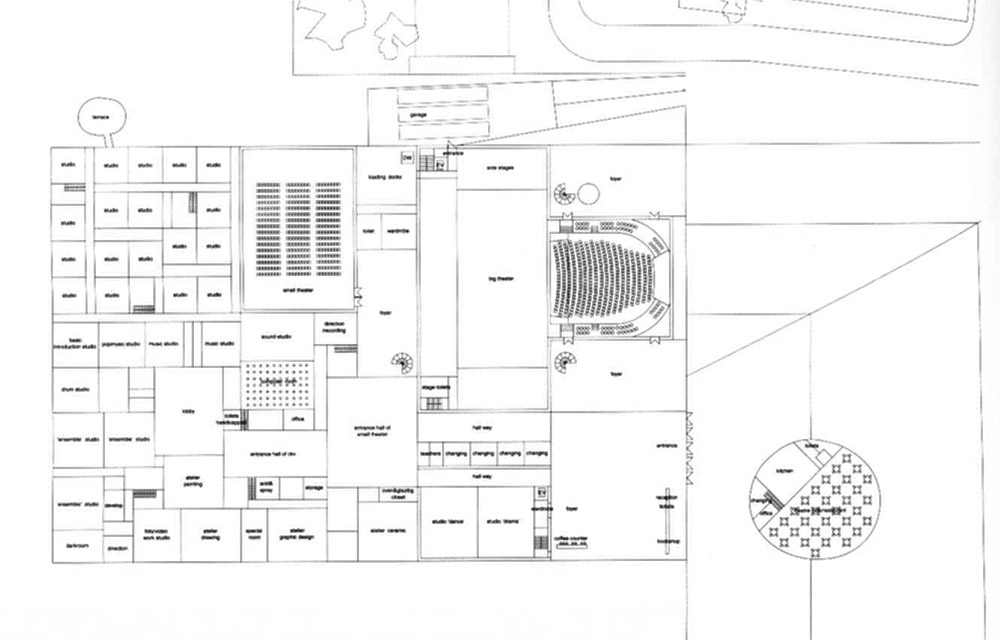 Archiweb Cz Theatre And Arts Centre De Kunstlinie