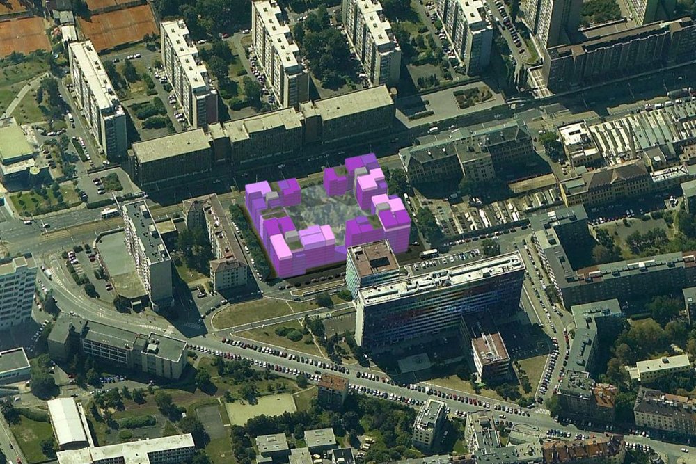 archiweb.cz - Obytný soubor 4BLOK