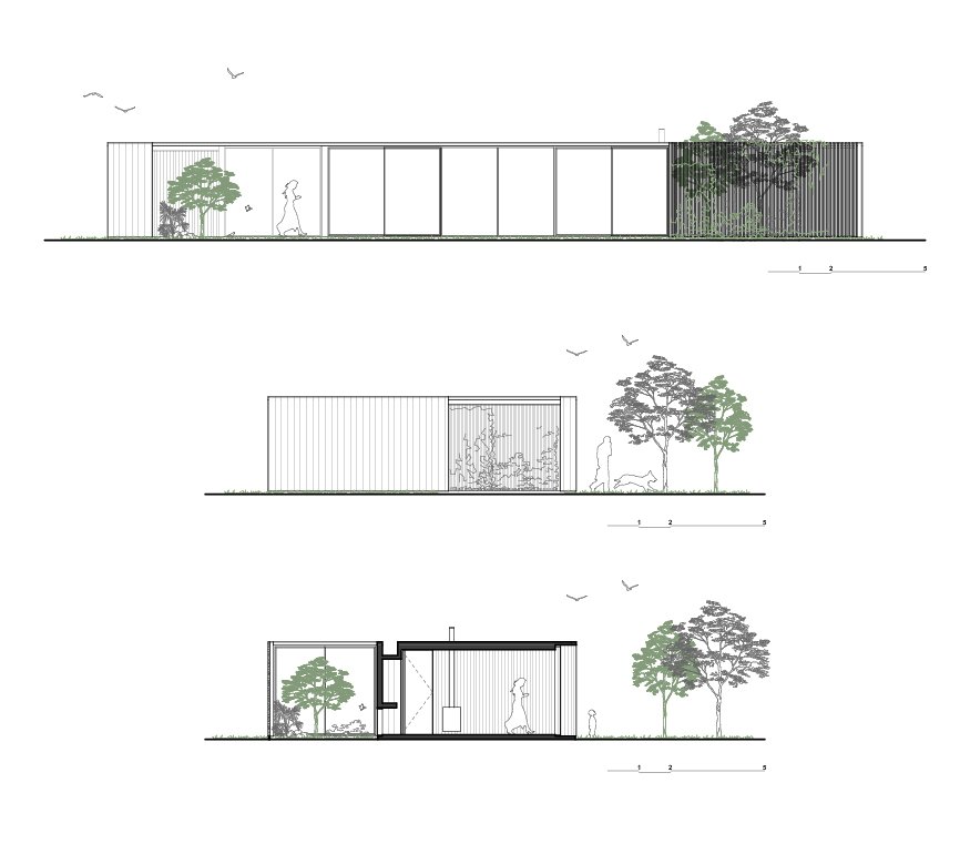 archiweb.cz - Dům s pěti atrii