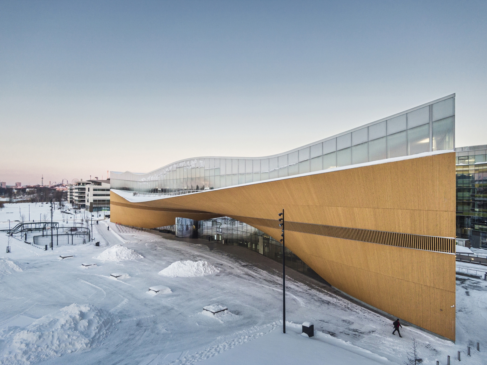 archiweb.cz - Ústřední knihovna Oodi v Helsinkách