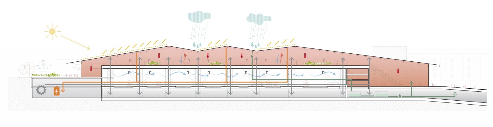archiweb.cz - Vilnius Railway Station Complex, Central Station Square ...