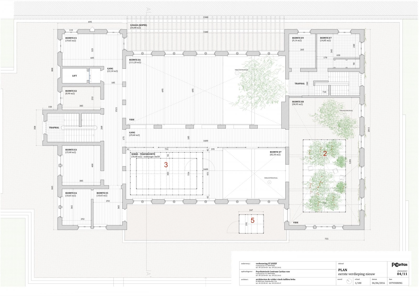 archiweb.cz - Psychiatrické centrum Caritas v Melle