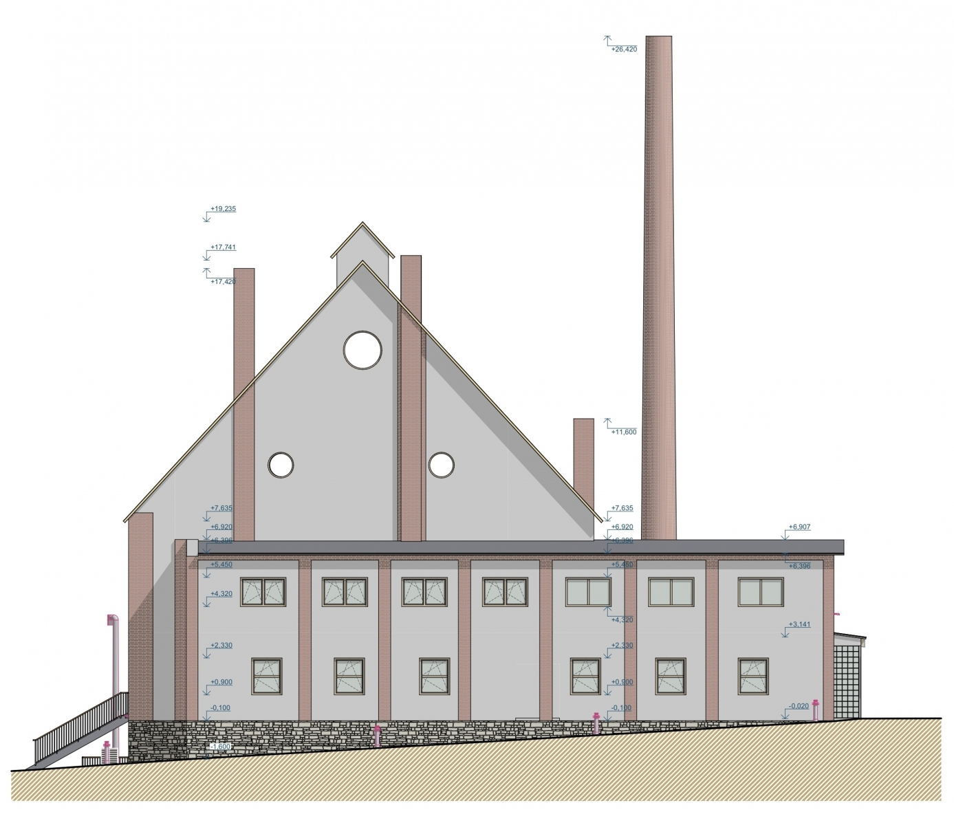 archiweb.cz - Konverze sklářské haly v Josefově Dole – Huť Marie