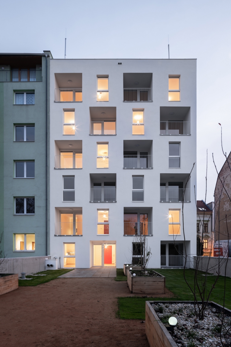 archiweb.cz - Bytový dům Bratislavská 51