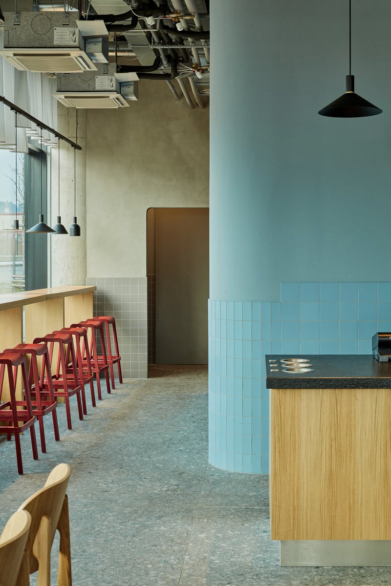 archiweb.cz - Vegetariánská restaurace Dhaba Beas v DOCK in Five