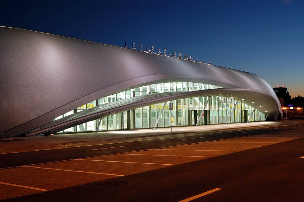 archiweb.cz - Odbavovací hala letiště Brno-Tuřany