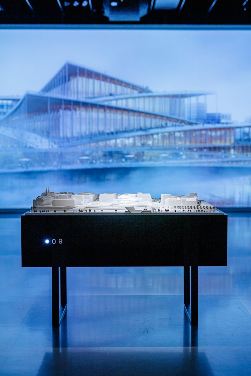 archiweb.cz - Vltavská filharmonie - výstava soutěžních návrhů v CAMPu