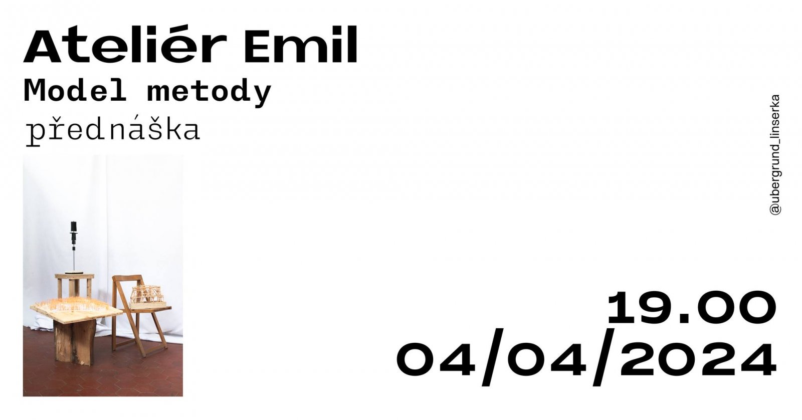 archiweb.cz - Atelier Emil: Model metody - přednáška v Linserce