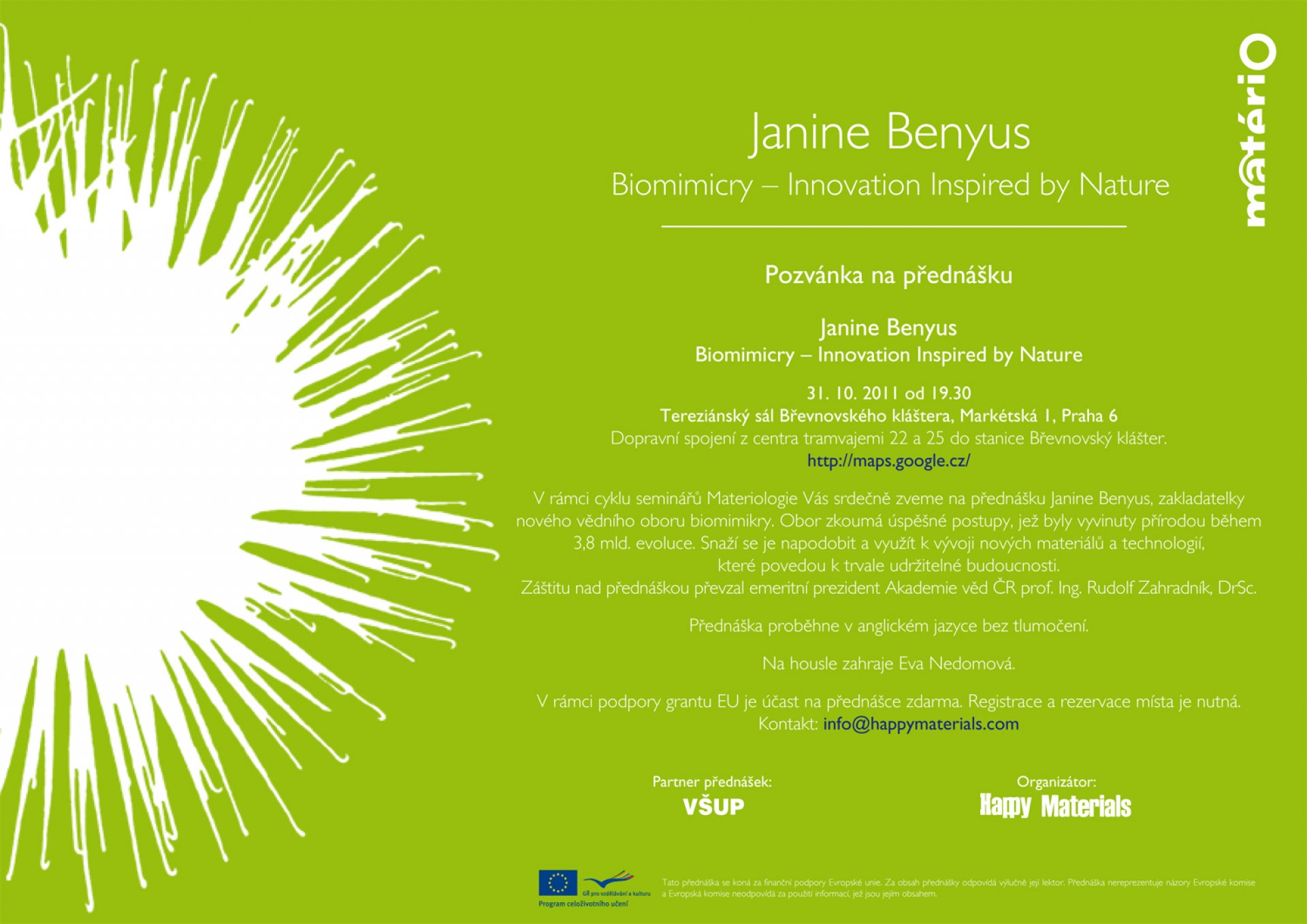 archiweb.cz - Janine Benyus: Biomimicry – Innovation Inspired by Nature