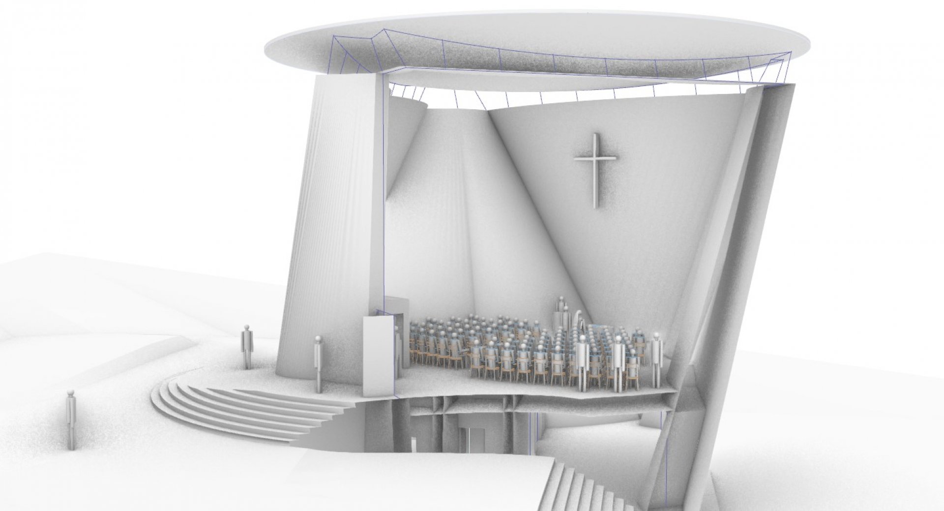 archiweb.cz - Jiří Suchomel proposed a new church for Liberec, and he ...