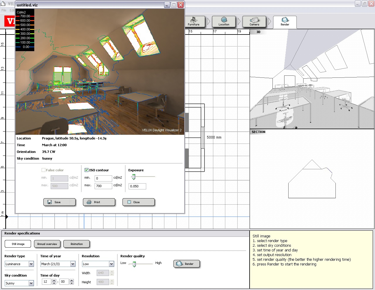 archiweb.cz - VELUX Daylight Visualizer