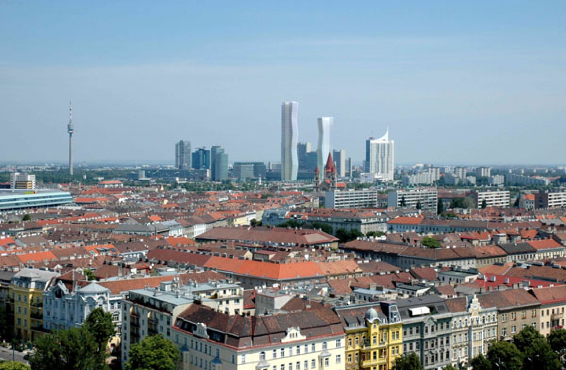 archiweb.cz - DC Towers in Vienna by Dominique Perrault