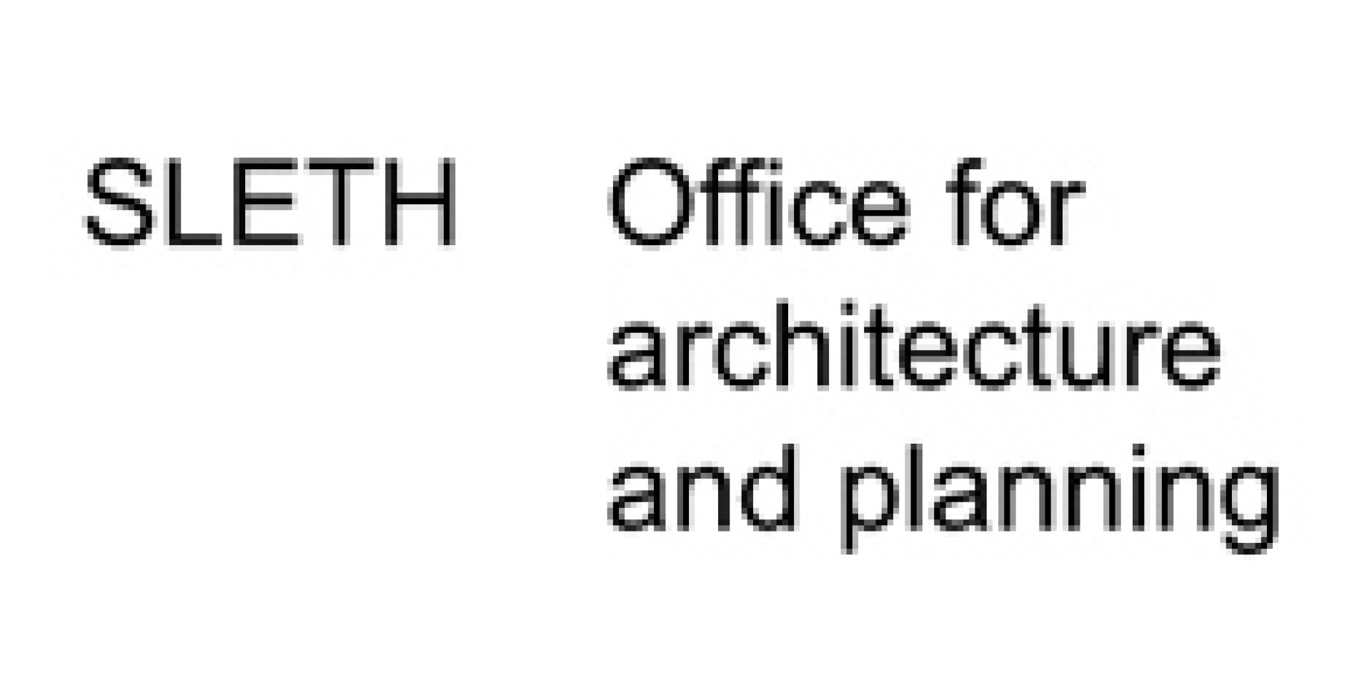 archiweb.cz - SLETH architects